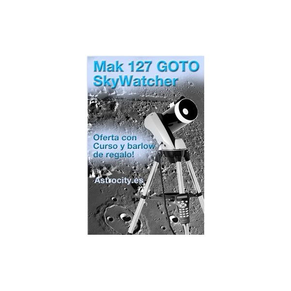 Telescopio mak 127 GOTO synscan Skywatcher