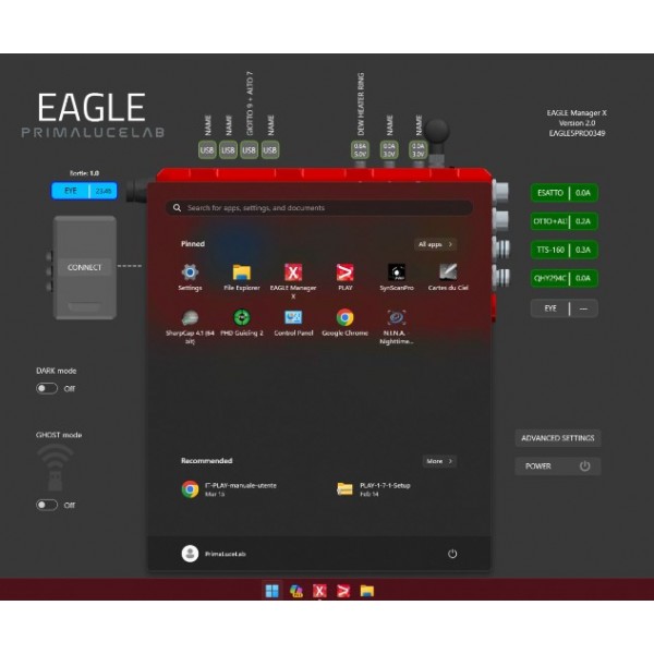 PrimaluceLab EAGLE5 S ordenador astrofotografia